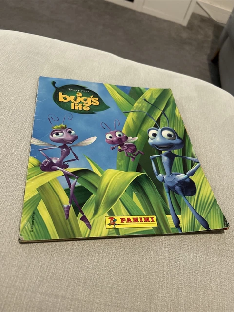 DISNEY PIXAR BUGS Life Sticker Album 100% Complete & RARE POSTER ...