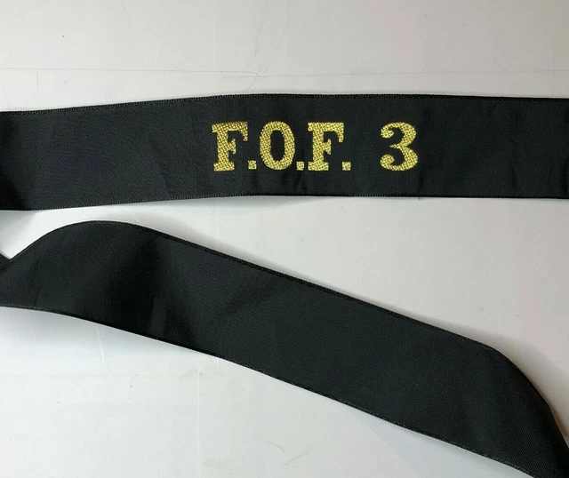 ROYAL NAVY FOF 3 Flag Officer Fleet 3 Tally 103 cm £11.56 - PicClick UK