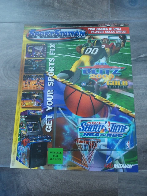 SPORT STATION BY Midway Video Arcade Brochure $10.88 - PicClick CA