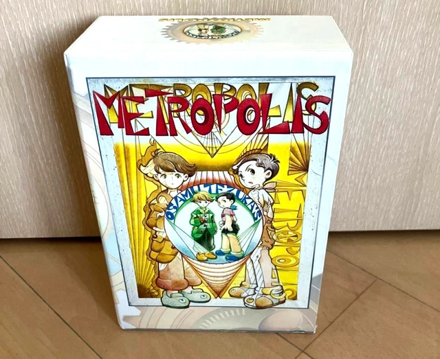 METROPOLIS DVD BOOK Box Set Osamu Tezuka Katsuhiro Otomo Rintaro 2001 ...