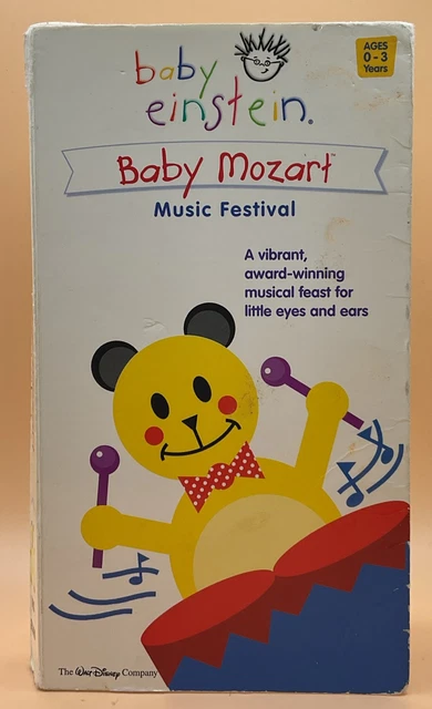 BABY EINSTEIN - Baby Mozart Music Festival VHS 2004 **Buy 2 Get 1 Free** $7.38 - PicClick CA