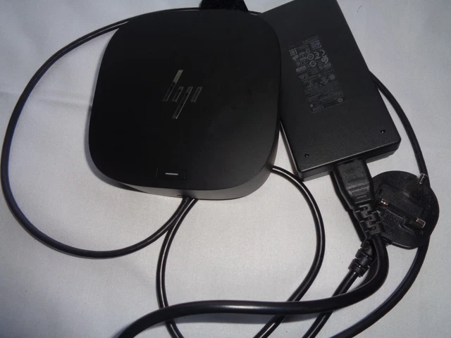 HP USB-C/A UNIVERSAL Dock G2 Black (5TW13AA#ABU) & 120W CHARGER ,P/N ...