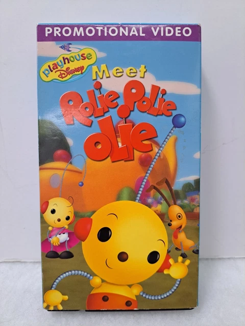 DISNEY PLAYHOUSE: PROMOTIONAL Video 'Meet Rolie Polie Olie' (VHS, 2000 ...
