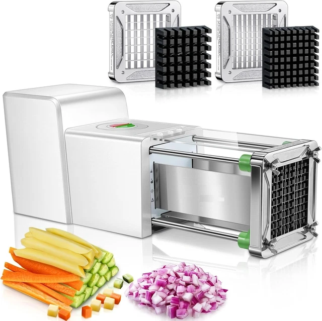 ELECTRIC FRENCH FRY Cutter, Professional Electric Potato Chip Cutter ...