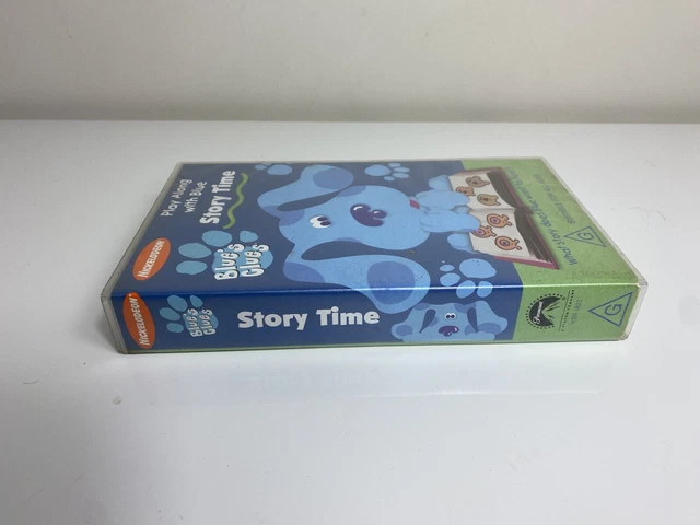 NICKELODEON BLUE CLUES story time VHS PAL $30.00 - PicClick AU