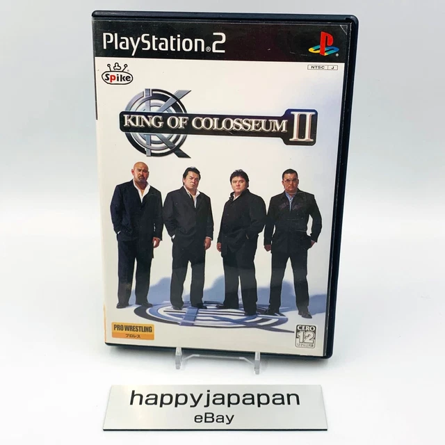 SONY PS2 VIDEO Games King of Colosseum II Pro Wrestling PlayStation 2 ...