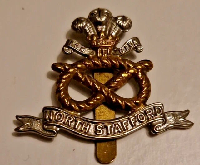 THE NORTH STAFFORD Staffordshire Regiment British Army/Military Hat/Cap ...