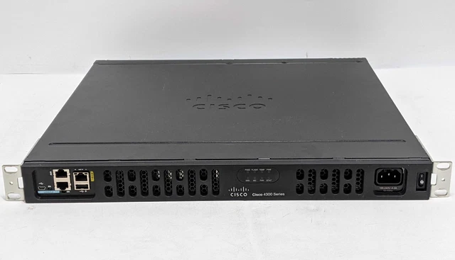 CISCO ISR4331 INTEGRATED Services Router ISR4331-SEC/K9 $398.94 - PicClick
