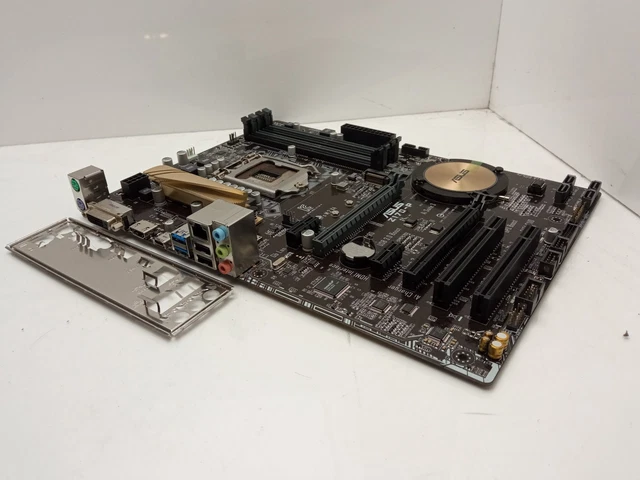 ASUS Z170-P SOCKET LGA1151 DDR4 M.2 ATX Motherboard with I/O Shield £74 ...