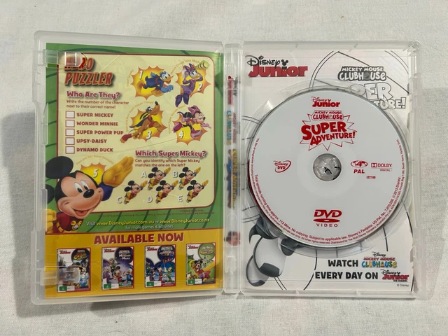 MICKEY MOUSE CLUBHOUSE / Super Adventure / DVD £4.28 - PicClick UK