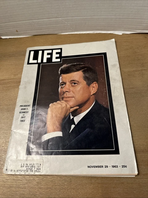LIFE MAGAZINE NOVEMBER 29. 1963 John F. Kennedy Assassination JFK £9.34 ...