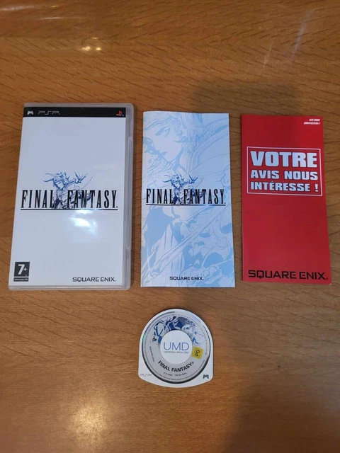 FINAL FANTASY I PSP PAL-FR complet EUR 10,00 - PicClick FR