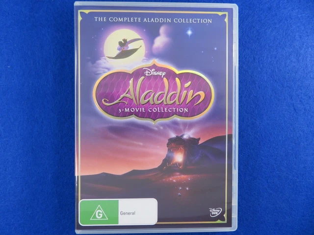 DISNEY ALADDIN 3 Movie Set - DVD - Region 4 - Fast Postage !! $10.79 ...