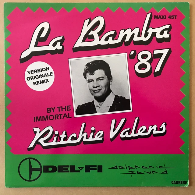 RITCHIE VALENS | La Bamba | Maxi 45 T | 1987 | EX EUR 20,00 - PicClick FR