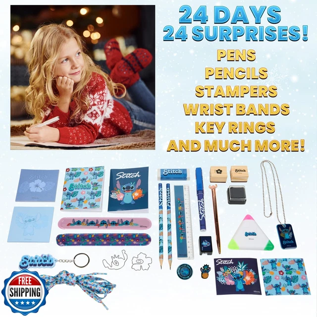DISNEY STITCH KIDS Advent Calendar 2025 with 24 Surprise Items, K £37. ...