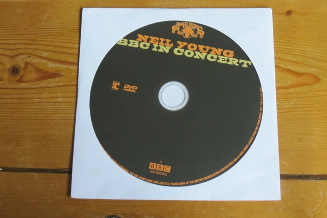 NEIL YOUNG BBC in Concert DVD only (Harvest CD box set replacement disc ...