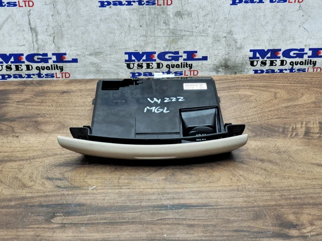 MERCEDES S CLASS W222 Front Centre Console Ashtray Storage Box 2014 ...