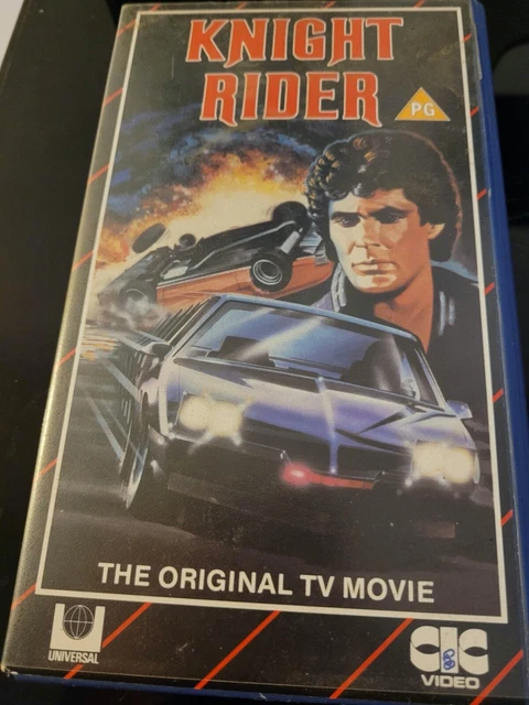 VINTAGE VHS VIDEO Of Original Knight Rider Tv Movie From 1987 £15.00 ...