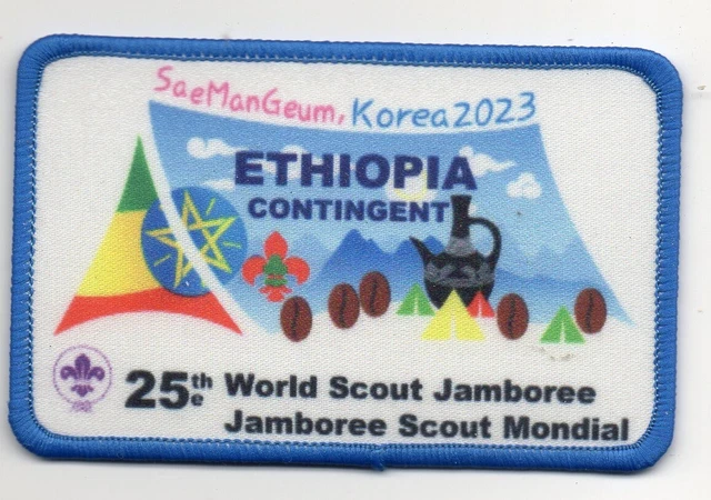 25TH WORLD SCOUT Jamboree WSJ 2023 ---ETHIOPIA £42.00 - PicClick UK