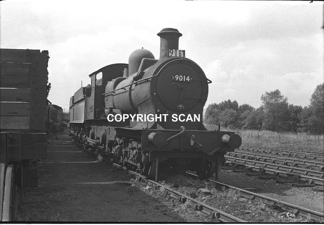 RAILWAY STEAM PHOTOGRAPH: 9014 GWR CLASS 9000 @ CROES NEWYDD 55 £3.83 ...
