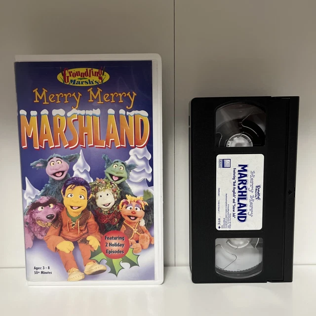 GROUNDING MARSH MERRY Merry Marshland VHS Good Condition VHS YTV Very ...