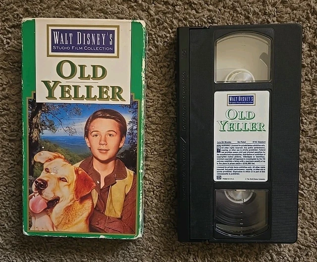 OLD YELLER (WALT Disney's Studio Collection, Vhs) £7.21 - PicClick UK