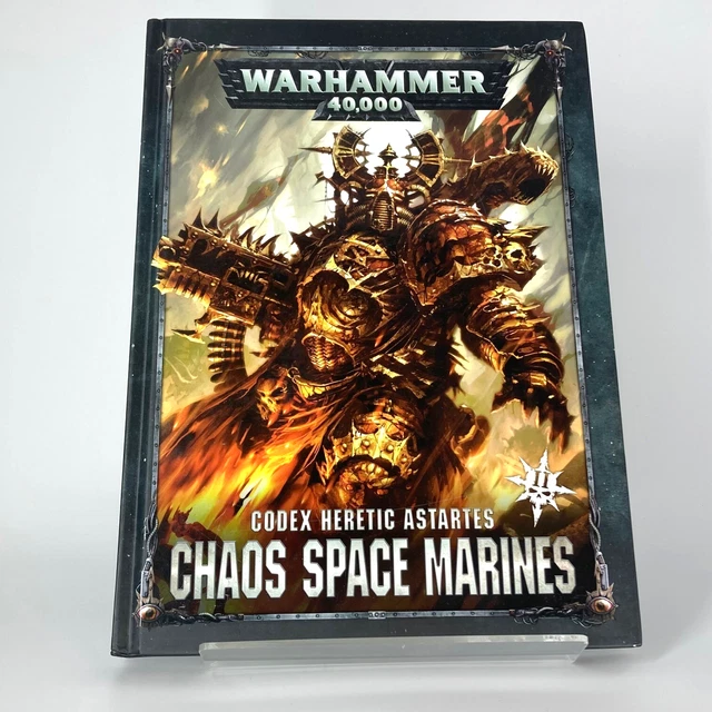 CHAOS SPACE MARINE 8th Edition Codex - Hardback - GW Warhammer 40K M474 ...