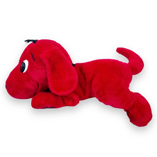 LARGE VINTAGE SCHOLASTIC Clifford the Big Red Dog Cuddly Stuffed Toy ...