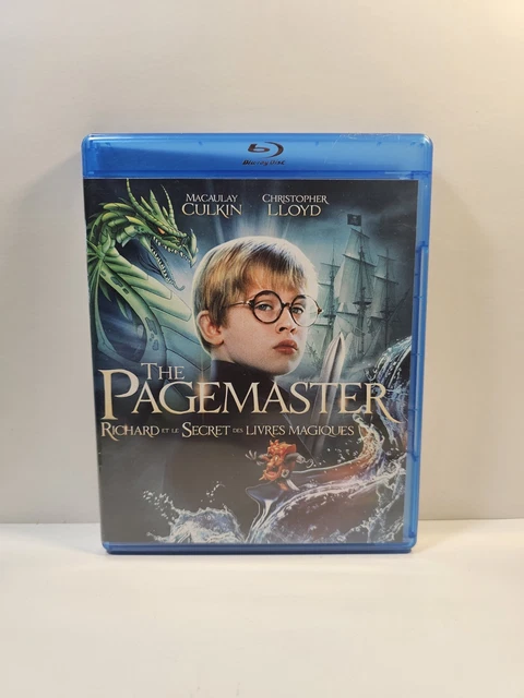 THE PAGEMASTER (BLU-RAY Disc, 2013, Canadian) Macaulay Culkin ...
