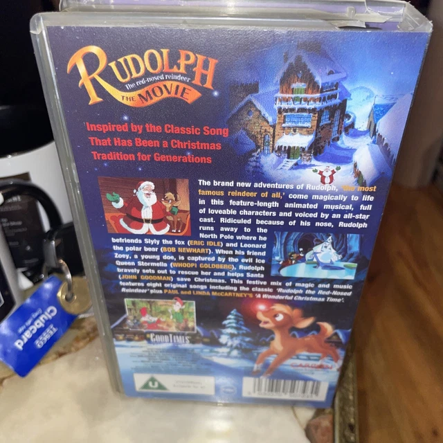 RUDOLPH THE RED Nosed Reindeer Vhs Video Carlton Home Entertainment £8. ...
