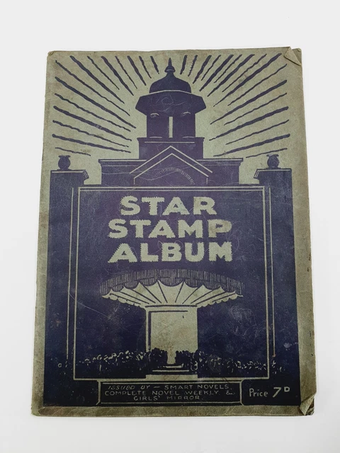 1930S STAR STAMPS Half Complete Stamp Album From Girl's Mirror £22.99 ...