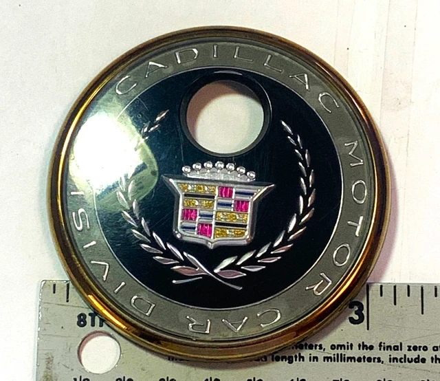 CADILLAC DEVILLE KEY Cover Trunk emblem Badge Logo 224a EUR 15,78 ...