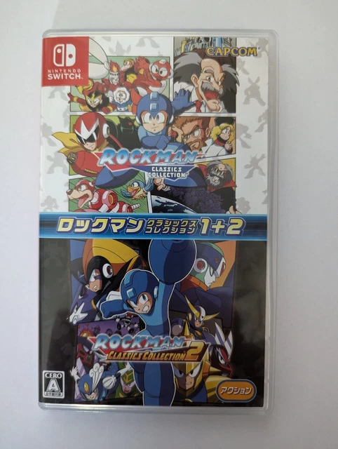 ROCKMAN CLASSICS COLLECTION 1+2. Nintendo Switch. Mega Man Legacy ...