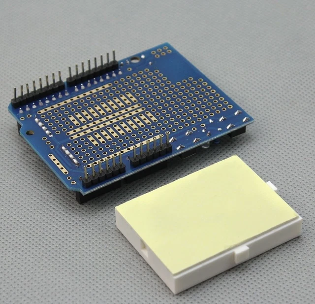 PROTOTYPING PROTOTYP SCHILD Aufsatz Mini Steckbrett Arduino Uno Mega ...