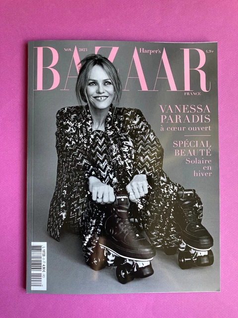 MAGAZINE HARPER'S BAZAAR France 8 novembre 2023 Paris french Vanessa ...