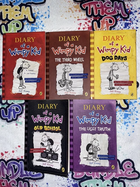 JEFF KINNEY DIARY Of A Wimpy Kid Book Bundle X 5 Free P&P More Listed ...