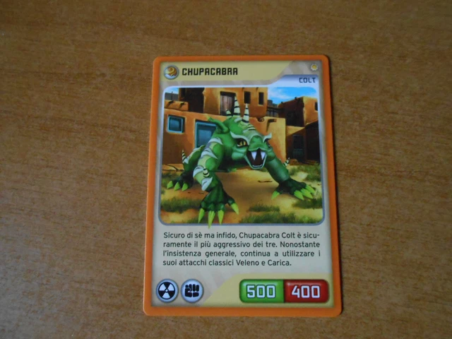 FIGURINA CARDS INVIZIMALS - Chupacabra - N. 80 - Ed.panini 2014 - Cs.23 ...