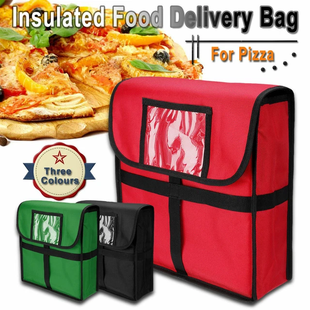 INSULATED PIZZA FOOD Delivery Bag Moisture Free Pizza Box Storage ...