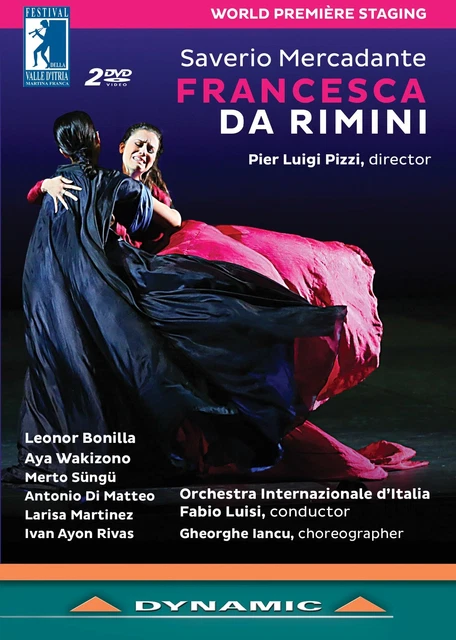 MERCADANTE: OPERA &FRANCESCA da Rimini" [DVD, Japanese subtitles] £96. ...