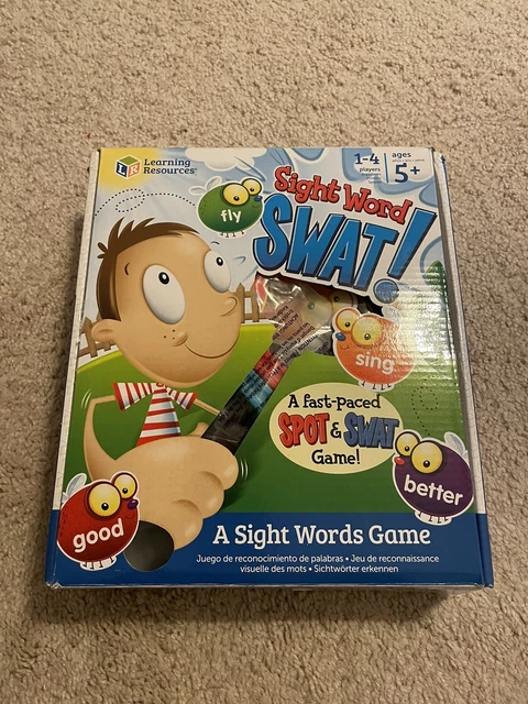 LEARNING RESOURCES SIGHT Words Swat! A Sight Words Game (LER8598) $0.99 ...