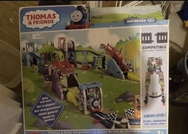 THOMAS & FRIENDS Trackmaster Motorised Train Track Play Sets (Thomas ...