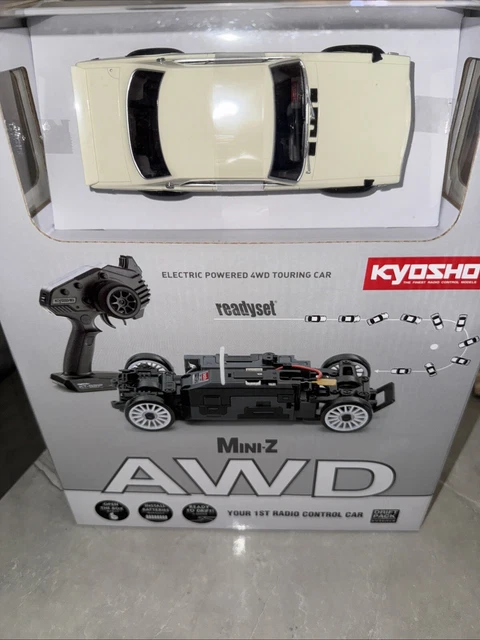 KYOSHO MINI-Z AWD - Nissan Skyline 2000 GT-R KPGC10 White (MA020) 2 ...