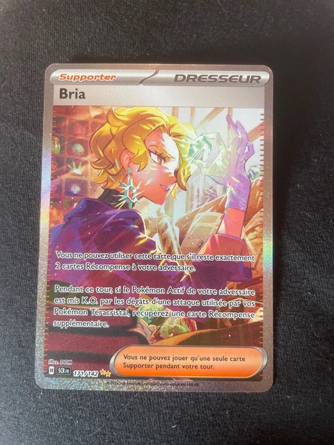 CARTE POKÉMON BRIA 171/142 EV07 Couronne Stellaire Spécial Illustration ...