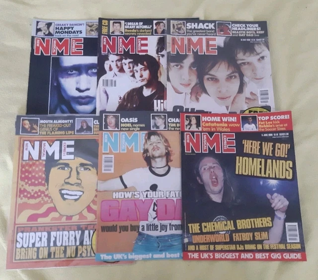 18 X NME Magazines New Musical Express 1999 1st May- 28th August ...