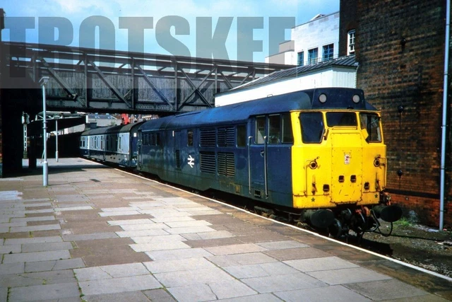35MM SLIDE BR British Rail Diesel Loco Class 31 31427 Nottingham c1986 ...