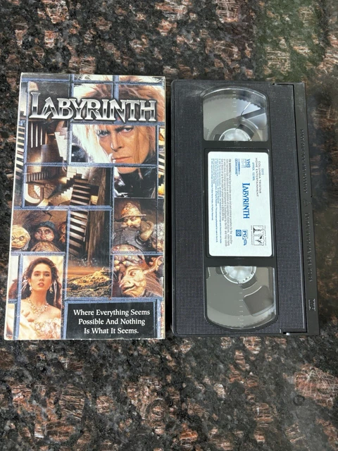 LABYRINTH (VHS, 1999) David Bowie Jennifer Connelly Jim Henson Lucas ...