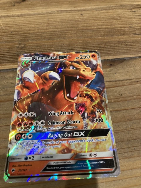 STAGE 2 CHARIZARD GX Pokemon Card £6.00 - PicClick UK