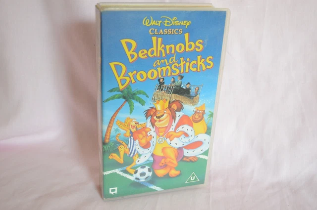 DISNEY BEDKNOBS AND Broomsticks Vhs Video Angela Lansbury Roddy ...