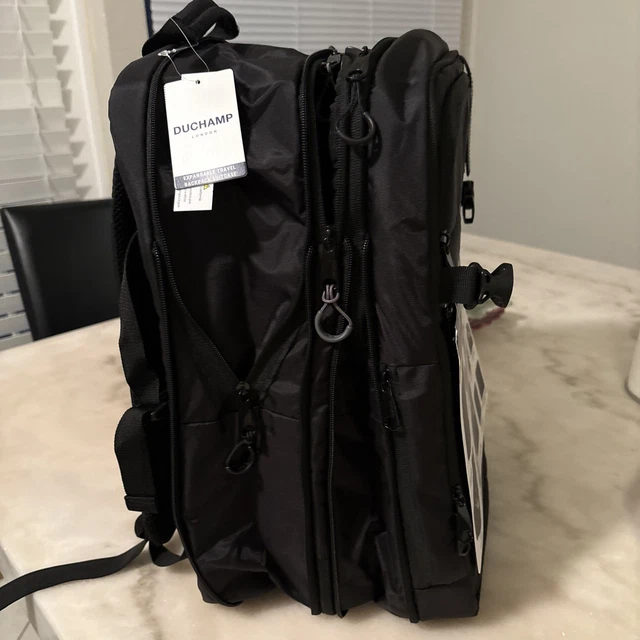 🎒🎒DUCHAMP LONDON EXPANDABLE Carry-On Travel Backpack Suitcase🎒🧳🧳🧳 $166. ...