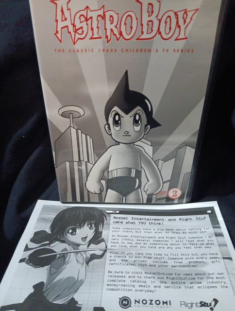 ASTRO BOY: SET 2 DVD Classic 1960's Series 5-Disc EXCELLENT CONDITION ...